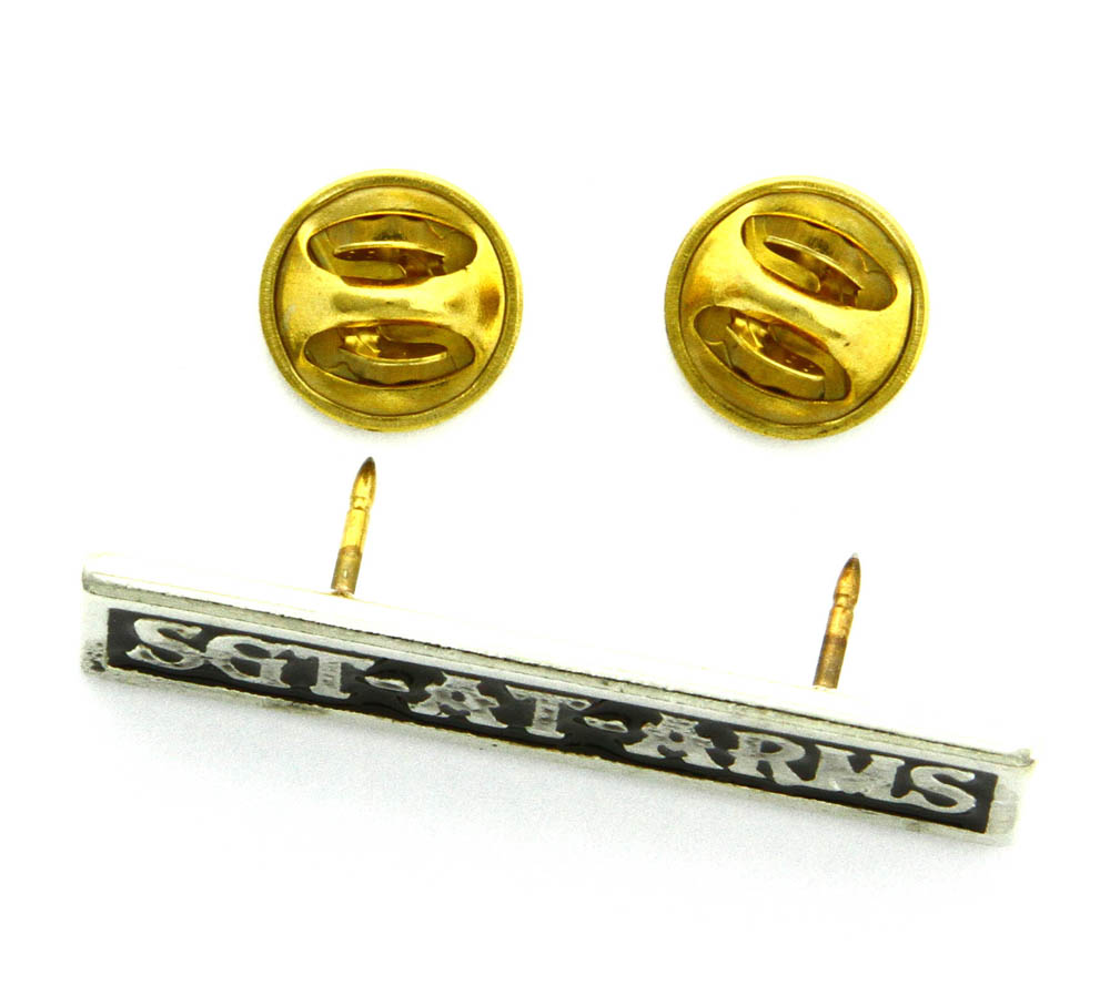 Sgt At Arms Pin Silver Plated Rank Pins Thecheapplace
