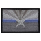 Arizona State Flag Blue Line Police Patch by Ivamis Patches