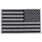 Black and Gray American REVERSED Flag Patch by Ivamis Patches