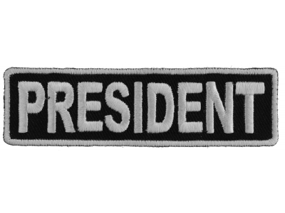 Motorcycle Club Patches for Bikers - President - Road Captain ...