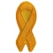 Yellow Ribbon Embroidered Patch by Ivamis Patches
