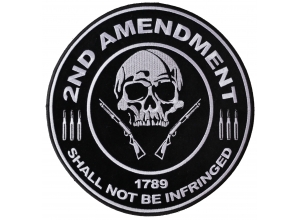 2nd Amendment Patches - Sew or Iron on - Embroidered - TheCheapPlace