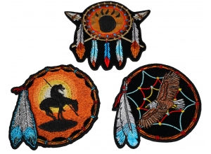 Iron on Patches of NATIVE AMERICAN Designs - TheCheapPlace