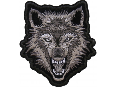 Wolf Patches for Jackets - Sew or Iron on - Embroidered - TheCheapPlace.com