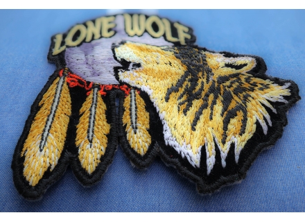 Wolf Patches for Jackets - Sew or Iron on - Embroidered - TheCheapPlace.com