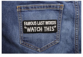 I'm Not Totally Useless I Can Be Used As A Bad Example Patch | Funny ...