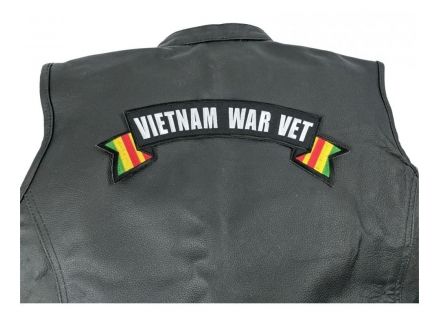 Veteran Medium Size Rocker Patch | US Military Veteran Patches by ...