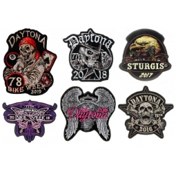 Motorcycle Rally Patches for Vests - TheCheapPlace.com