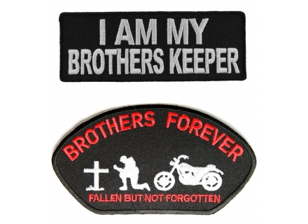 Brothers Forever Biker Cap Patch | US Military Veteran Patches by ...