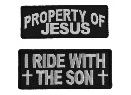 In Memory Of Jesus Son Of God Iron On Christian Patch | Embroidered ...
