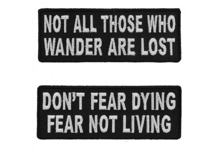 Iron On Life's Good Patch | Embroidered Patches by Ivamis Patches