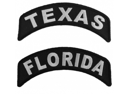 Arizona State Embroidered Small Iron On Rocker Patch by Ivamis Patches