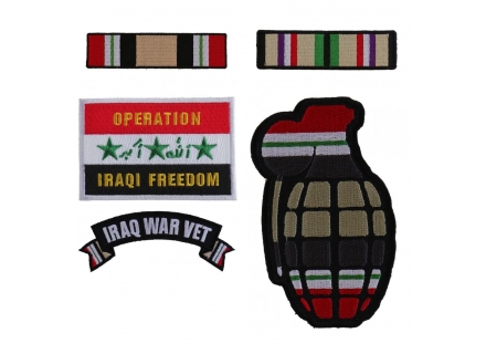Operation Iraq Freedom Patch | US Iraq War Military Veteran Patches by ...
