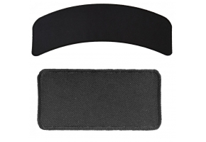 Black 4 Inch Rectangular Blank Patch | Embroidered Patches by Ivamis ...