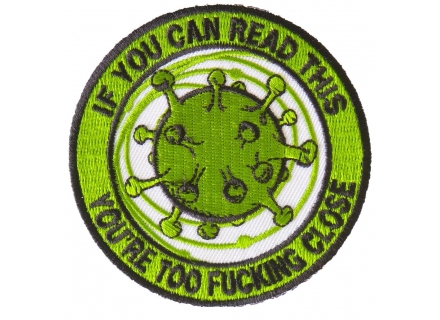 I survived covid 19 Iron on Corona Virus Patch by Ivamis Patches