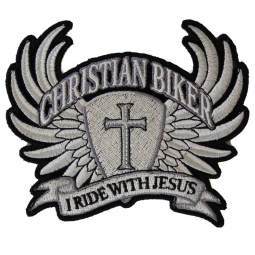 Christian Biker Patches | Embroidered Iron On Religious Patch Emblems ...