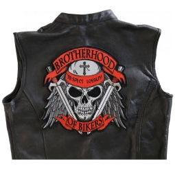 Back Patches for Jackets | Large Embroidered Center Biker Back Patches ...
