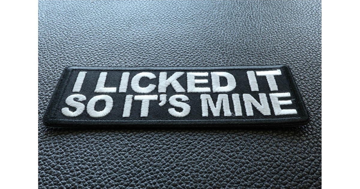 Funny Saying Patches - Sew or Iron on - Embroidered - TheCheapPlace.com