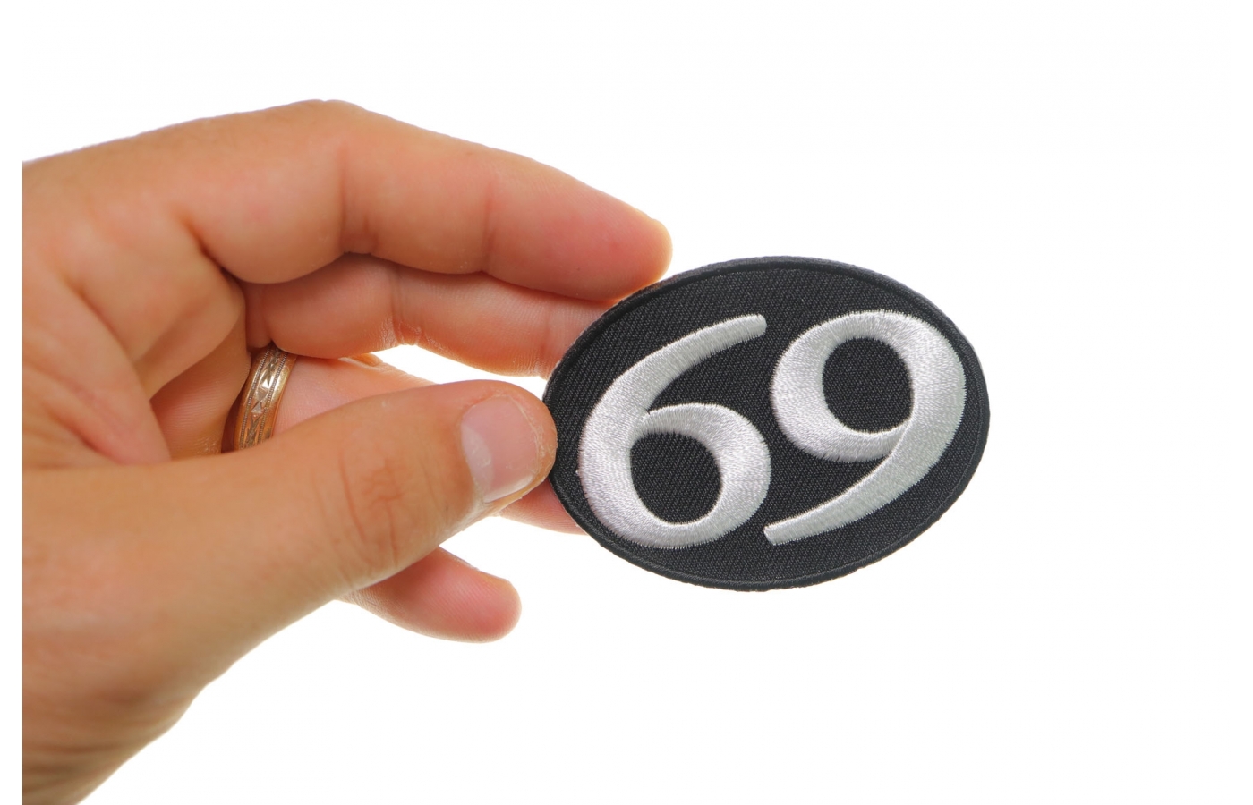 69 Iron On Patch | Embroidered Patches by Ivamis Patches