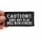 Caution Does Not Play Well With Others Patch | Embroidered Patches by Ivamis Patches