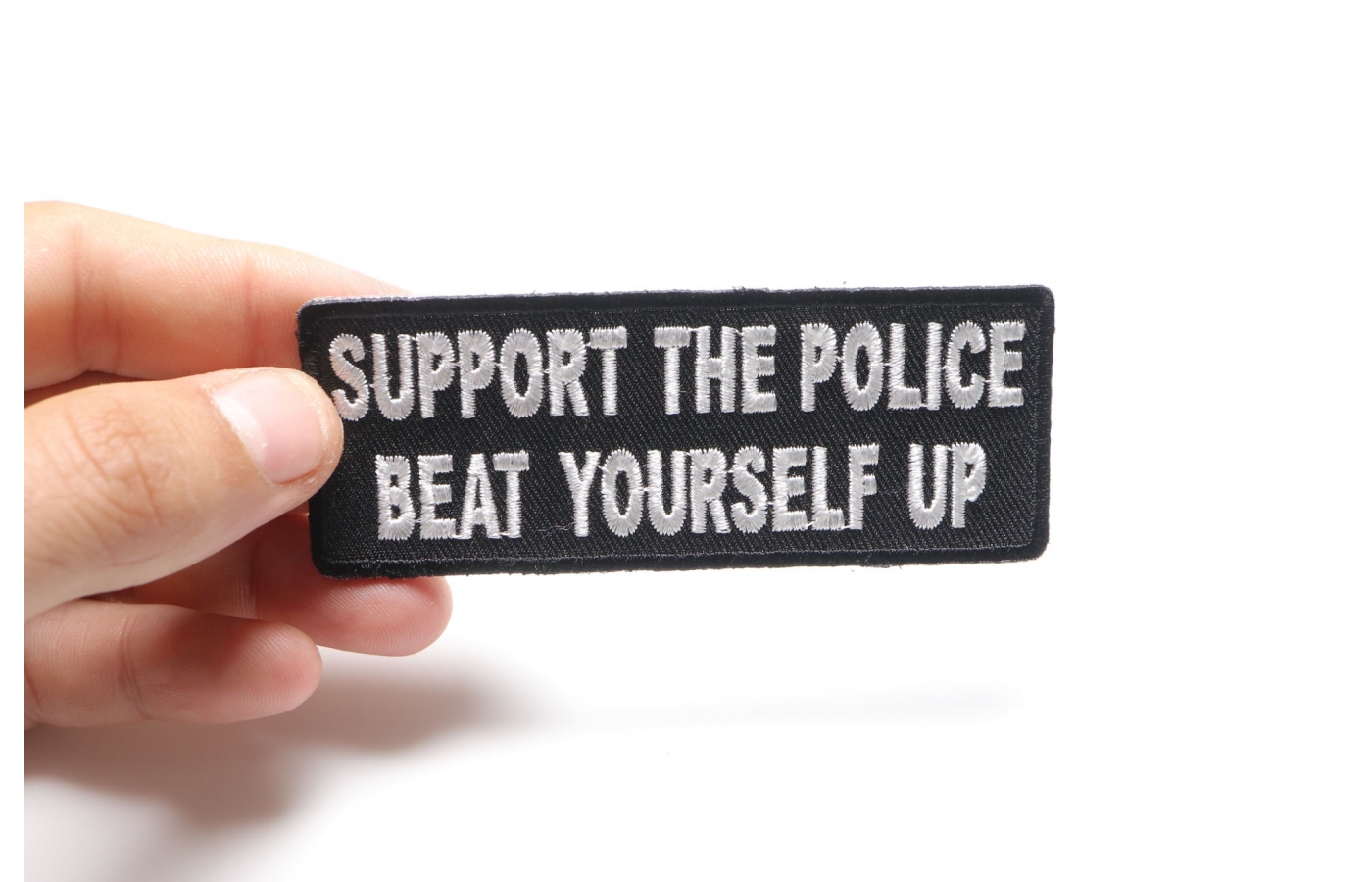 Support The Police Beat Yourself Up Patch