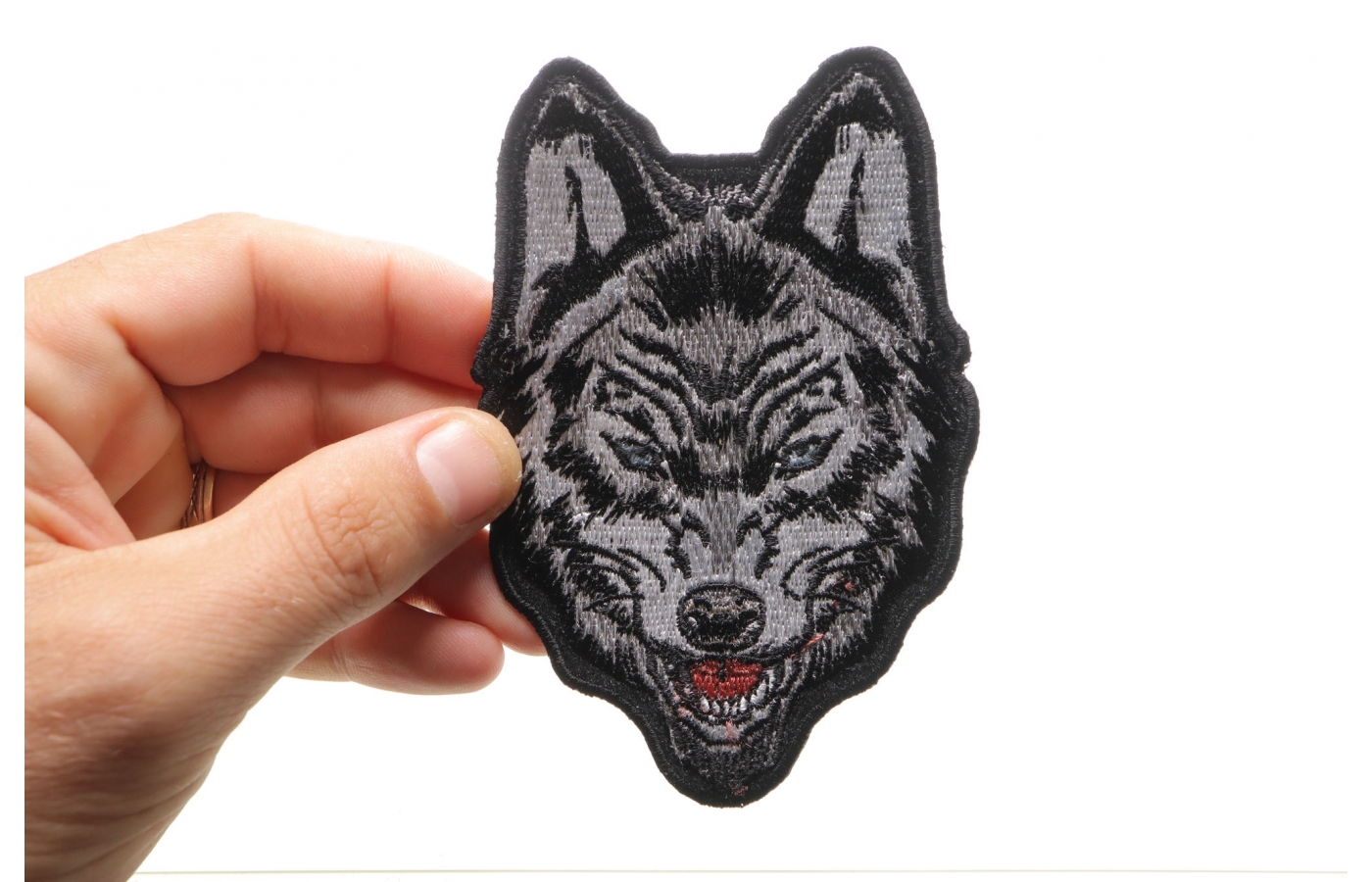 Wolf Patch for Sewing or Ironing on to Jackets by Ivamis Patches