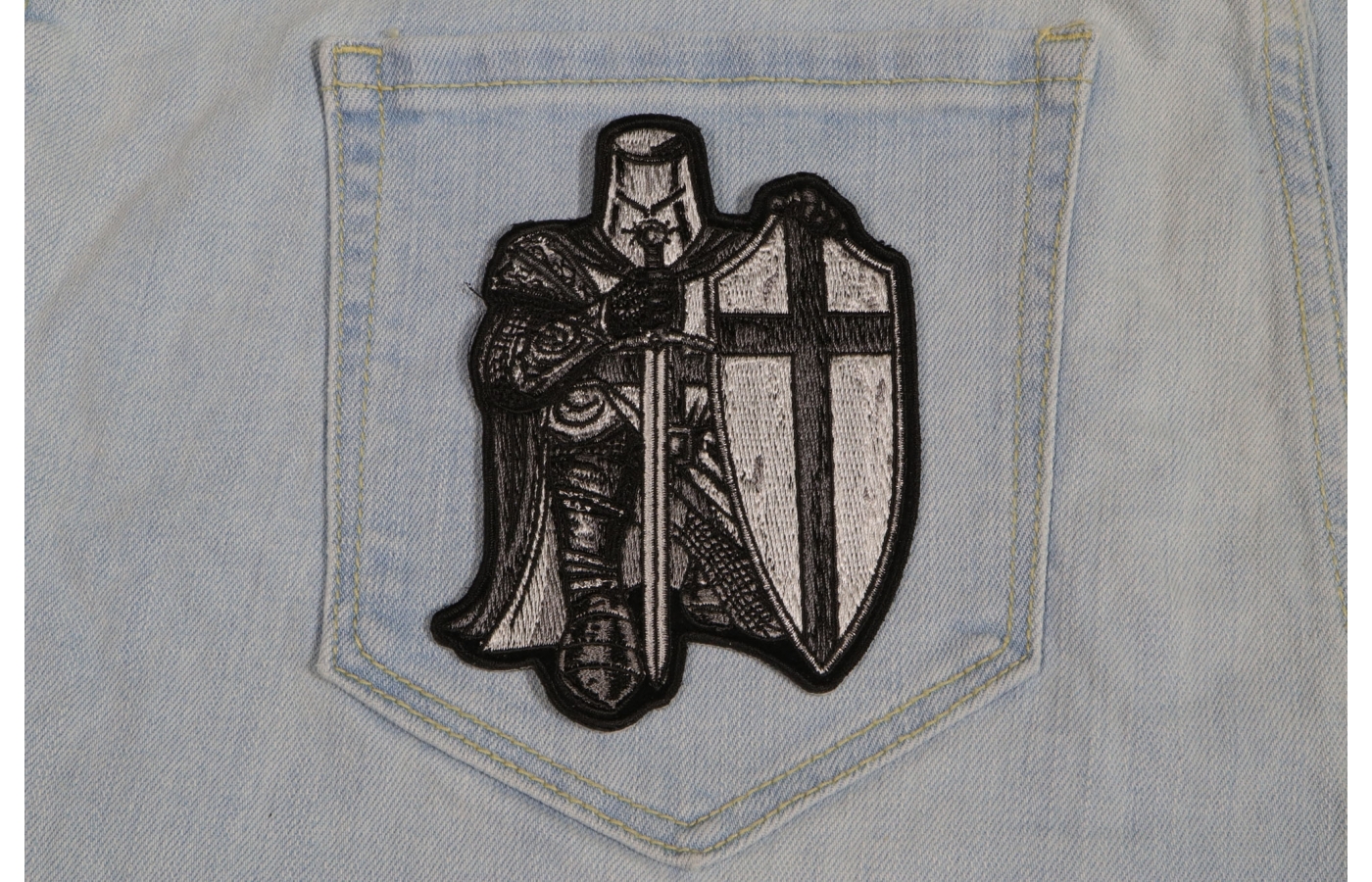 Knight Patch for Sewing on to Jackets by Ivamis Patches