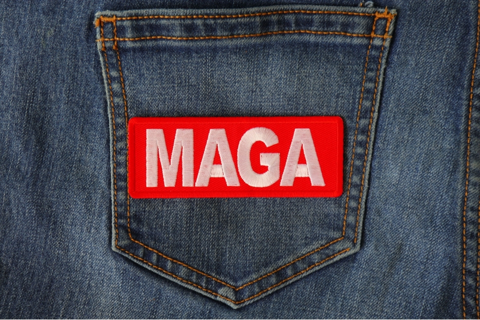 Embroidered Symbol of Support: MAGA Patch