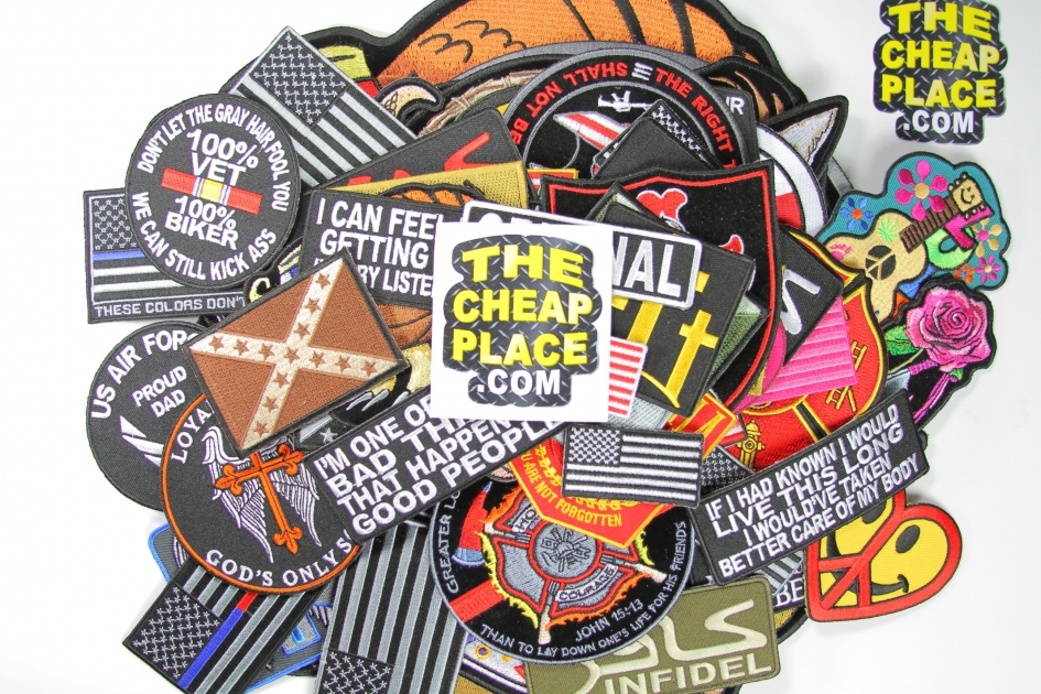 Looking for Variety of Iron on Patches?