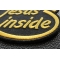 Jesus Inside Embroidered Iron On Christian Patch | Embroidered Patches ...