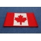 Canada Flag Patch Small Embroidered Iron On | Embroidered Patches by ...