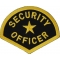 Security Officer Patch | Embroidered Patches by Ivamis Patches