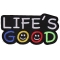 Iron On Life's Good Patch | Embroidered Patches by Ivamis Patches