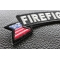 Firefighter US Flag Small Rocker Patch | Embroidered Patches by Ivamis ...