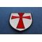 Knights Templar Shield Patch | Embroidered Patches by Ivamis Patches