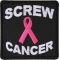 Screw Cancer Patch | Embroidered Patches by Ivamis Patches