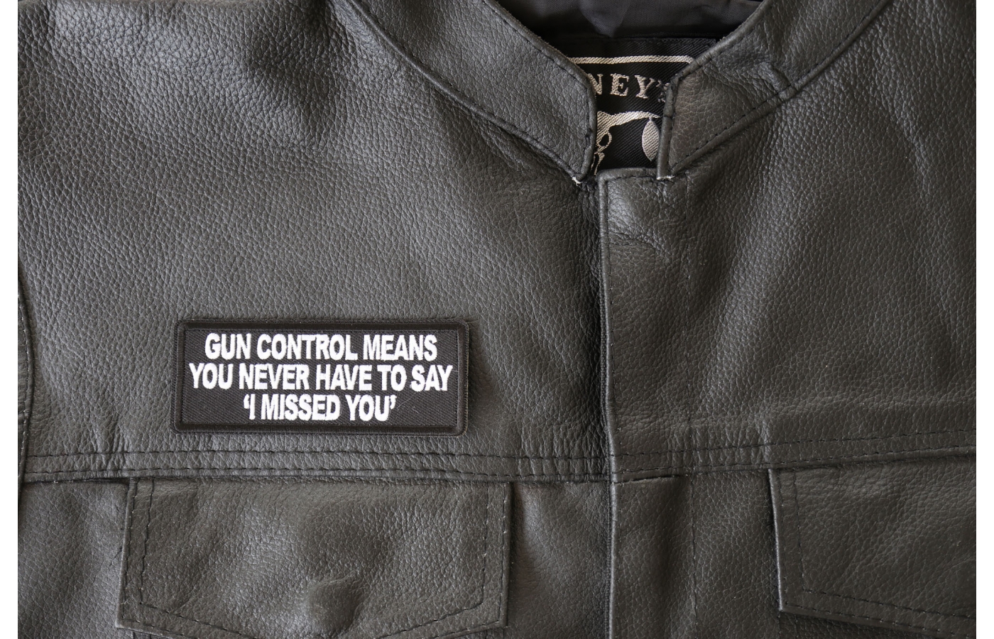 Gun Control Means you never Have to Say I Missed Patch