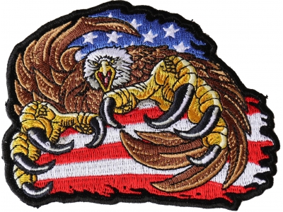 Eagle Patches for Jackets - Sew or Iron on - Embroidered ...