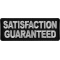 Satisfaction Guaranteed Patch, Funny Saying Patches, Sew or Iron on Patch by Ivamis Patches