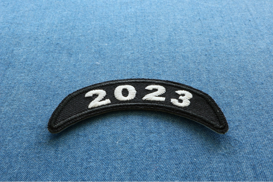 2023 Year Patch Upper Rocker White