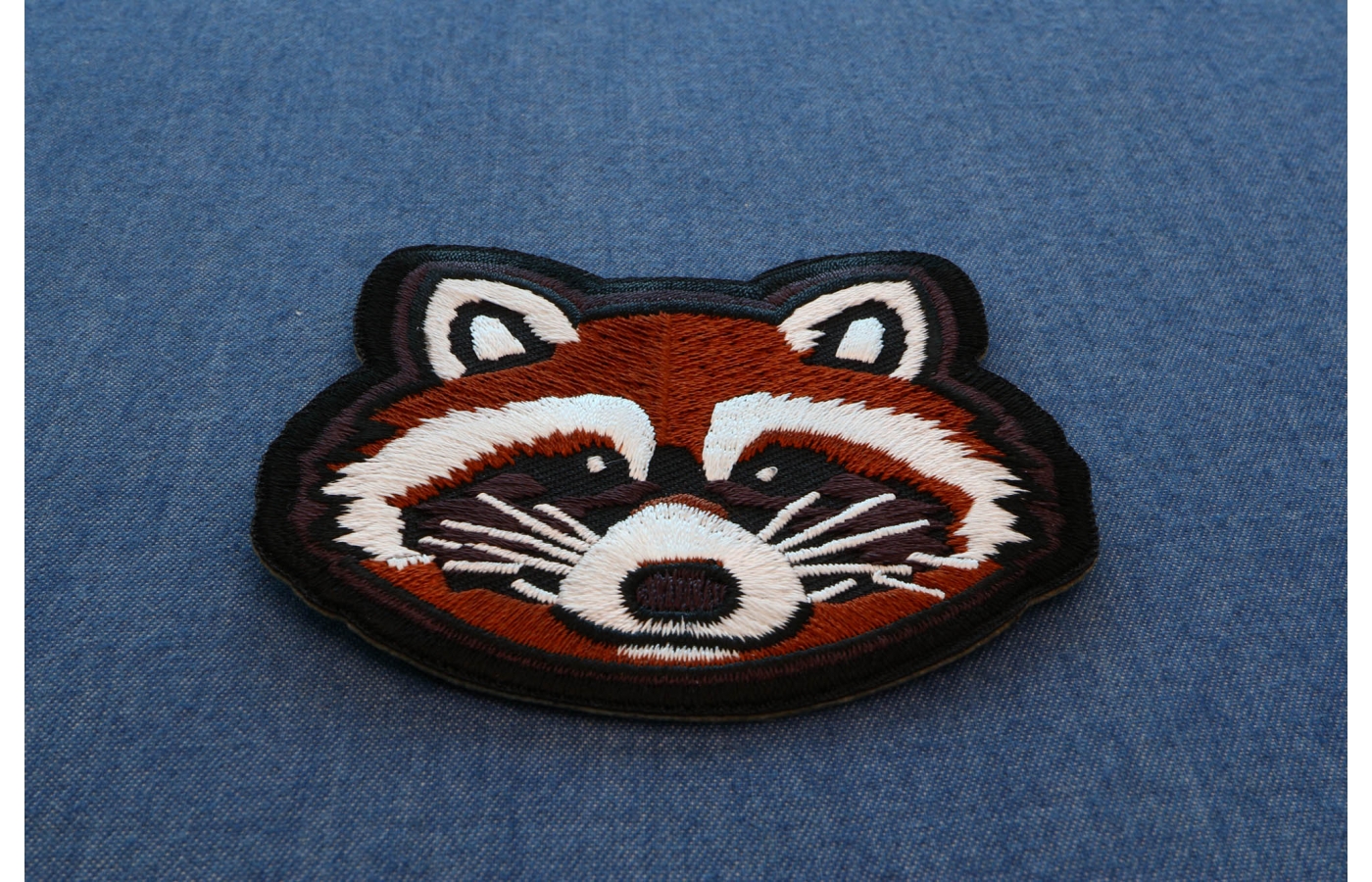 Raccoon Iron on Patch by Ivamis Patches