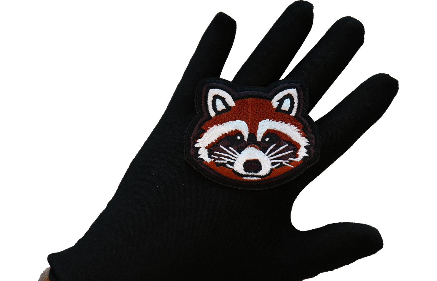 Raccoon Iron on Patch by Ivamis Patches