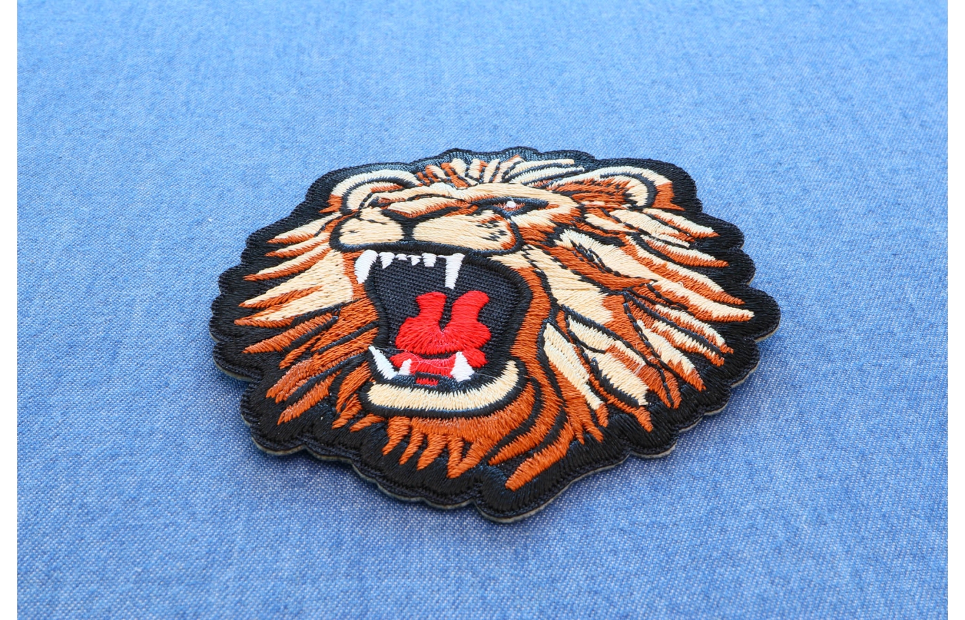Roaring Lion Iron on Patch by Ivamis Patches