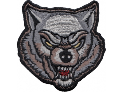 Wolf Patches for Jackets - Sew or Iron on - Embroidered - TheCheapPlace