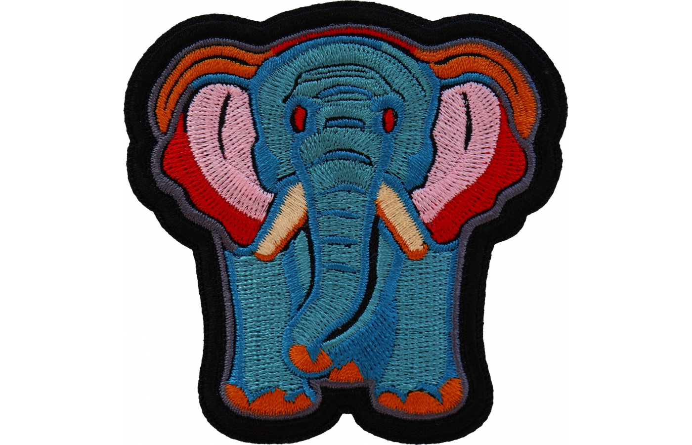 Holly Elephant Patch Embroidered by Ivamis Patches