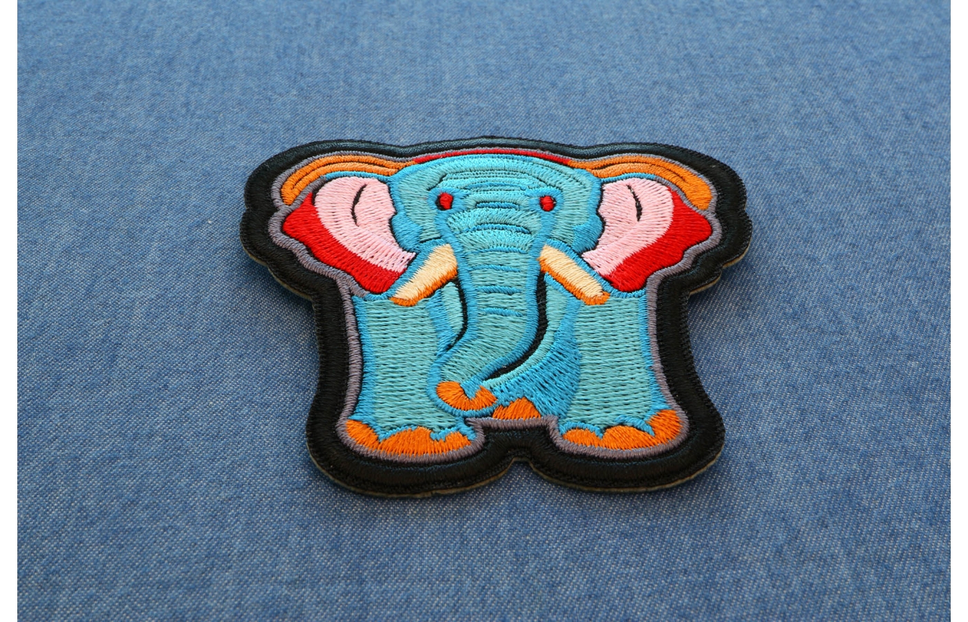 Holly Elephant Patch Embroidered by Ivamis Patches