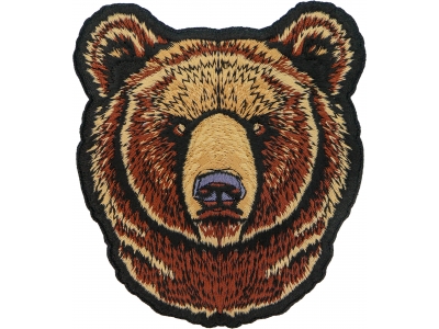 Bear Patches- Sew or Iron on Jackets and Vests - Embroidered ...