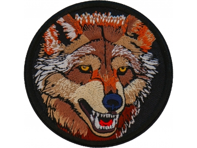 Wolf Patches for Jackets - Sew or Iron on - Embroidered - TheCheapPlace.com