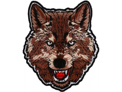 Wolf Patches for Jackets - Sew or Iron on - Embroidered - TheCheapPlace