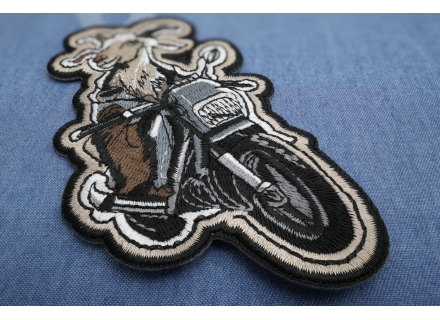 Motorcycle Biker Patch, Biker Vest Patches, Sew or Iron on Patch by ...